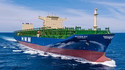 HMM Ruby Joins Fleet: Eco-Friendly Containership Boosts South Korea's Global Trade